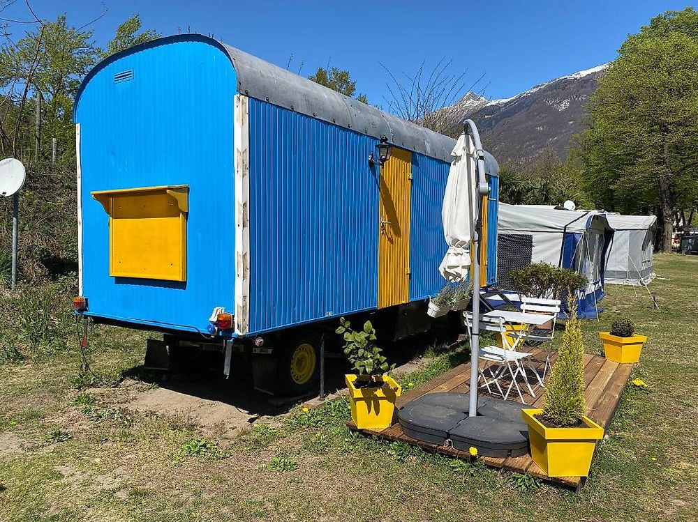 Bauwagen - Tiny house - Carrozzone (Gebraucht) in Preonzo für CHF 6000 – nur Abholung auf ...