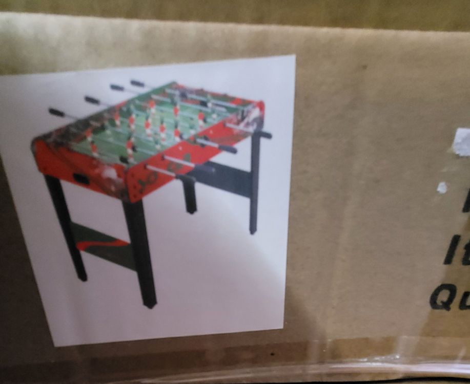 Fussballtisch Junior 115 × 60 ×80 cm ab 12 Jahren | Kaufen auf Ricardo