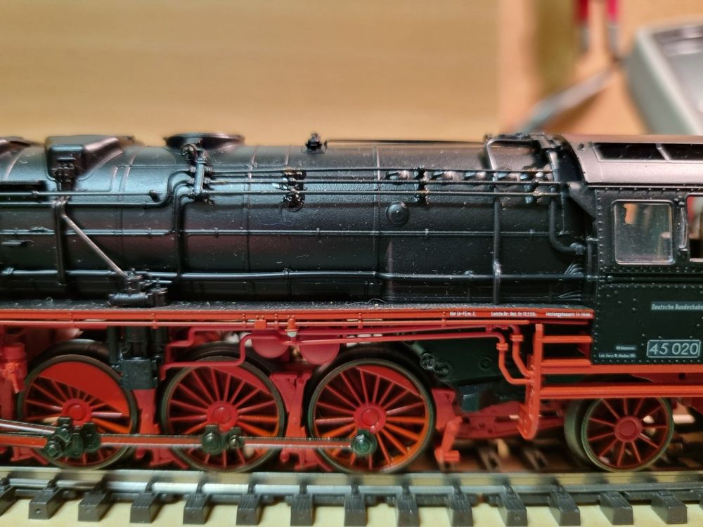 Märklin locomotive vapeur à tender séparé BR45 digital-sound | Kaufen auf Ricardo