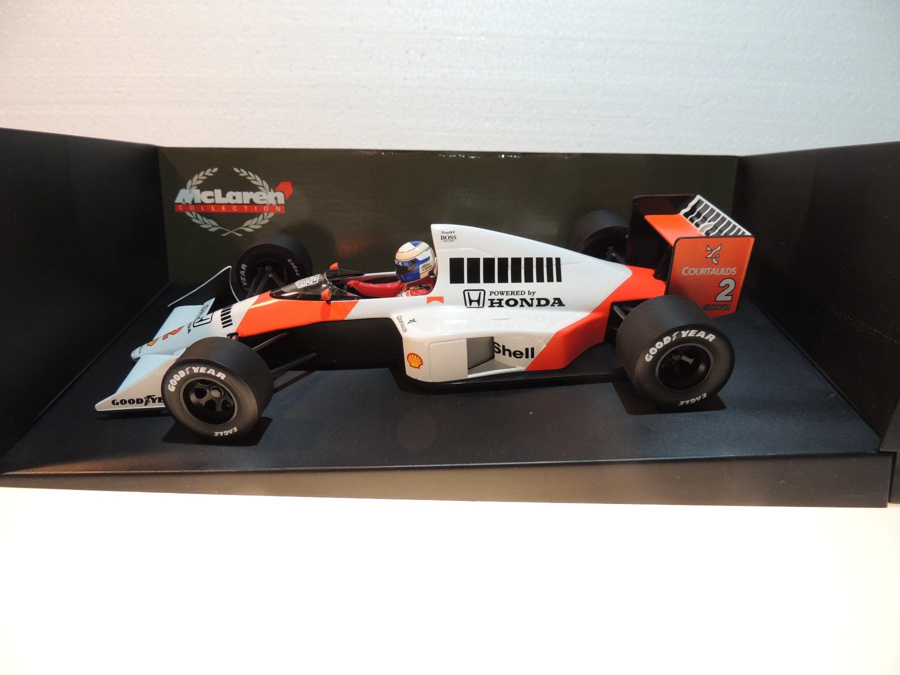 Minichamps McLaren Honda MP4/5 A.Prost 1:18 (Neu und originalverpackt ...