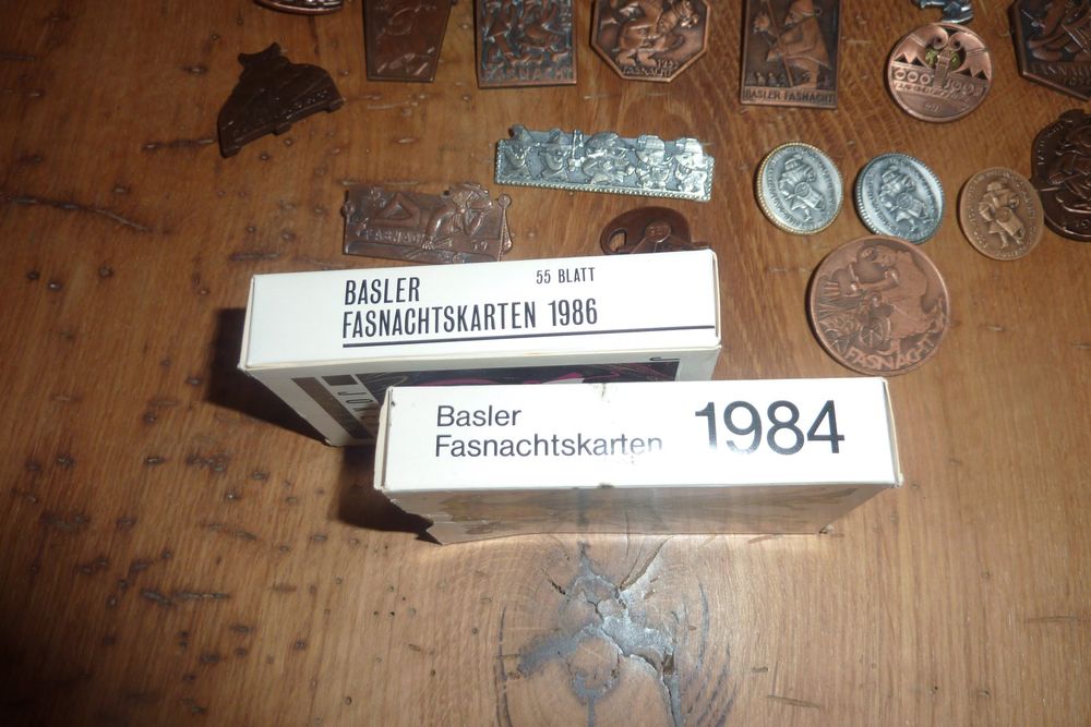 Basler Fasnacht,Plaketten,Karten,Pins,Tambourenfest,Konvolut | Kaufen auf Ricardo