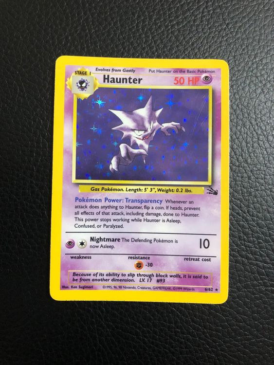 Fossil Haunter Holo 6/62 Ab 1 (Gebraucht) in Paradiso für CHF 20 – mit ...
