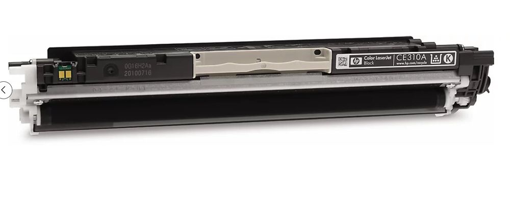 HP Color LaserJet CE310A Toner schwarz, original | Kaufen auf Ricardo