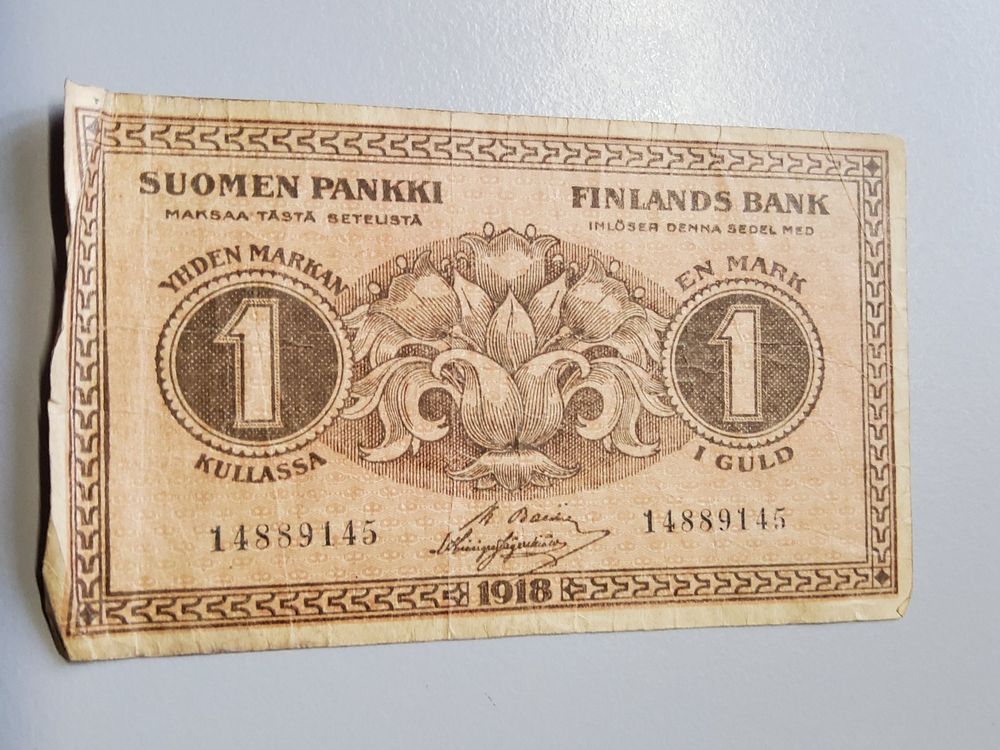 Finnland 1 Pankki 1918 | Kaufen auf Ricardo