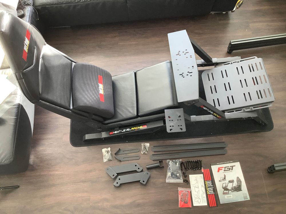 Sim Rig, Next Level Racing FGT Cockpit NLR-S010 m. Matte (Gebraucht) in ...