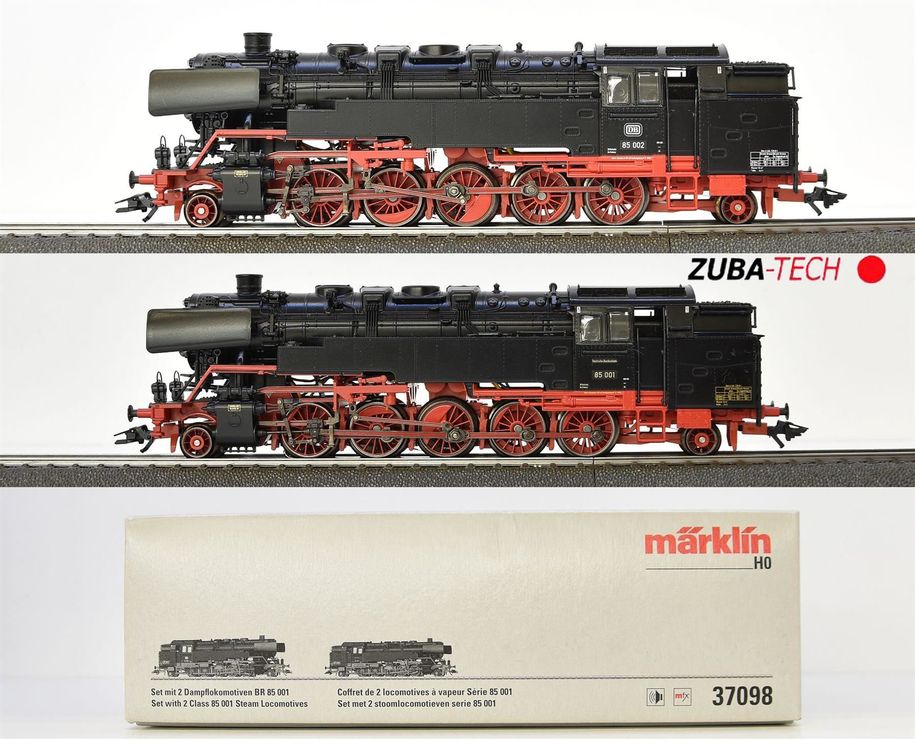 Märklin 37098 2x Dampflok BR 85 DB H0 WS | Kaufen auf Ricardo