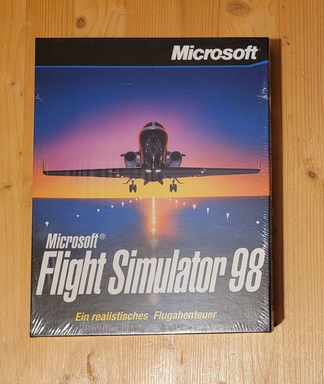 Flight Simulator 98 - Big Box OVP (Neu und originalverpackt) in Olten ...