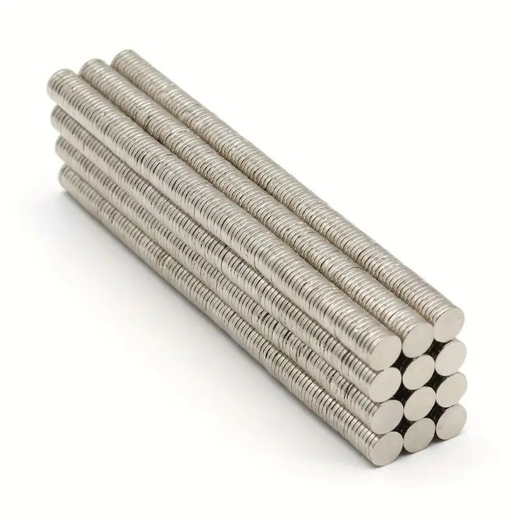 100 Stück Magnet-Plättchen, 5x1mm Rund | Kaufen auf Ricardo