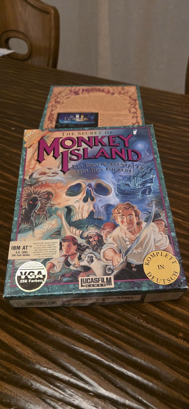 Monkey Island-Big Box-PC MS-DOS Deutsch komplett (Gebraucht) in Jona ...