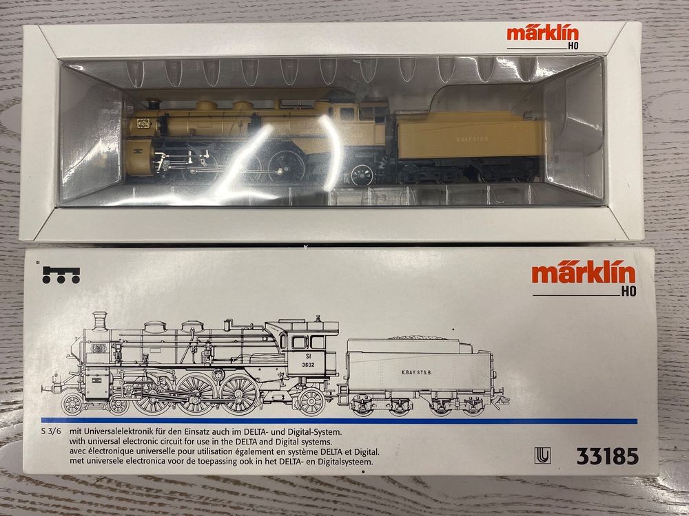 Märklin 33185 K.Bay.Sts.B. BR S 3/6 (Gebraucht) in Lupsingen für CHF ...