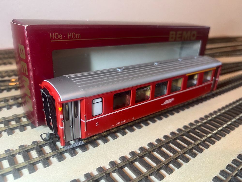 Bemo 3256 123 - RhB EW I AB 1543 (Gebraucht) in Rickenbach b. Wil für CHF 49 – mit Lieferung auf ...