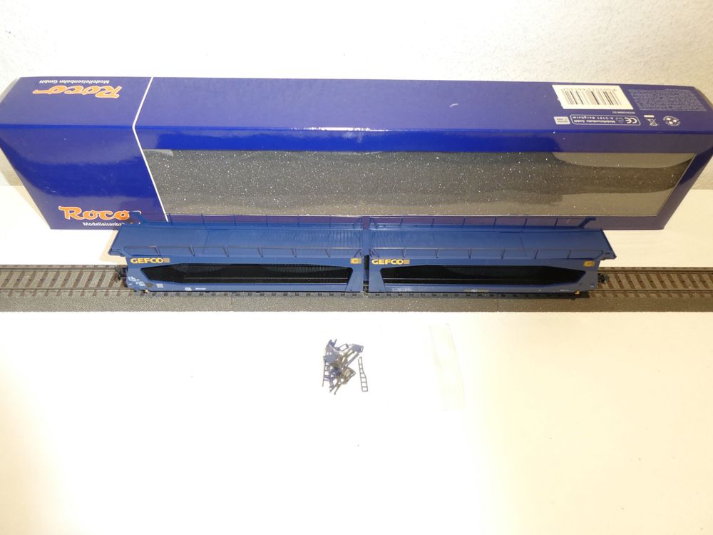 Roco Güterwagen Autotransportwagen SNCF Gefco 987-0 HO 66530 (Neu ...