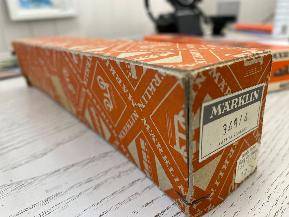 Märklin 348/4 SBB leere OVP (Gebraucht) in Lupsingen für CHF 19 – mit Lieferung auf Ricardo kaufen
