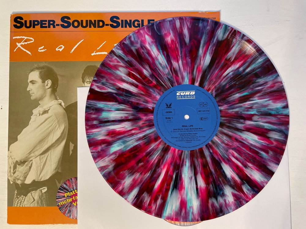 Real Life - Send Me An Angel - 12" Maxi, color, 1983 (Gebraucht) in ...