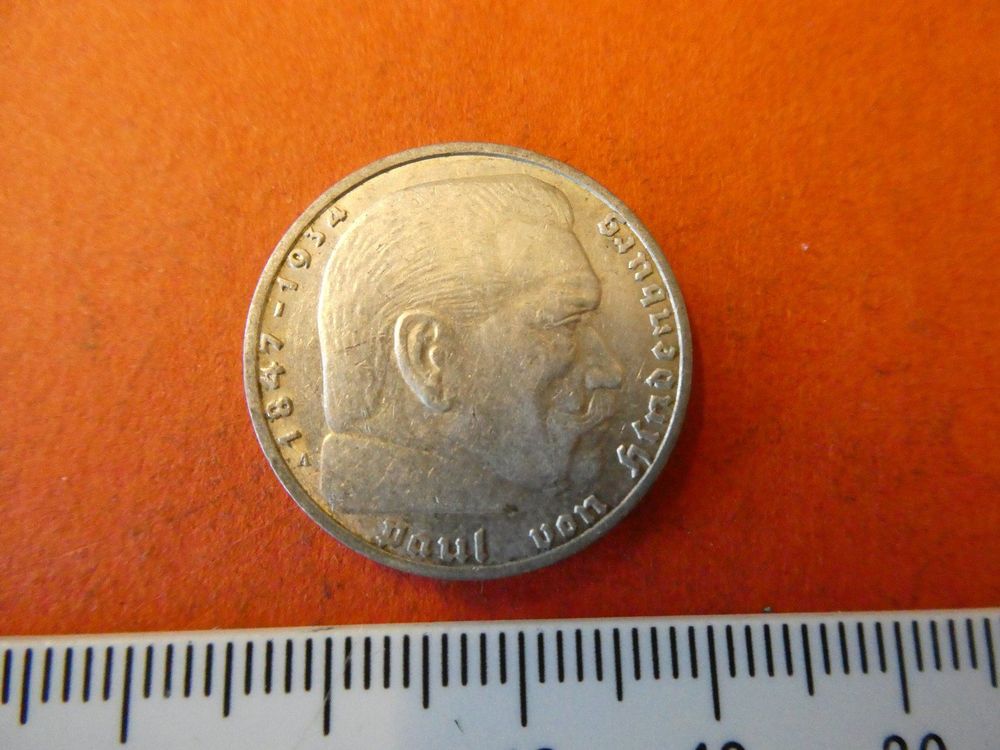Dt. Reich 1937 A, 2 Reichsmark - Silber (Gebraucht) in Hinterforst für CHF 7 – mit Lieferung auf ...