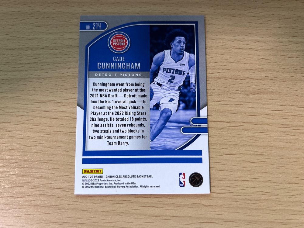 Cade Cunningham Rookie | Kaufen auf Ricardo