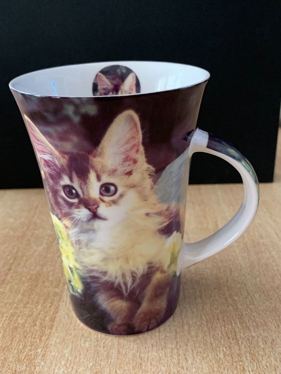Tasse mit Katzenmotiv | Kaufen auf Ricardo