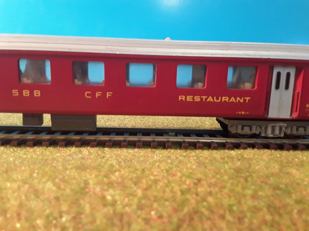 Modelleisenbahn _ SBB Restaurant Basel Personenwagen Spur H0 (Gebraucht) in Uerikon für CHF 13 ...