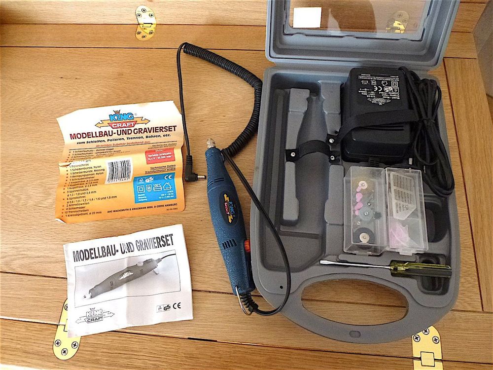 King Craft - Modellbau- und Gravierset | Kaufen auf Ricardo