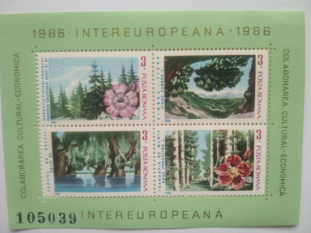 Briefmarken Rumänien 1986 Wildpflanzen (Neu (gemäss Beschreibung)) in adliswil für CHF 1.5 – mit ...