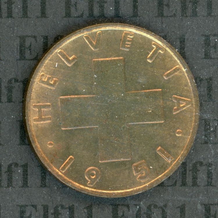 CHF___0.02 1951 -stgl 2 Rappen (Neu (gemäss Beschreibung)) in Widnau für CHF 18 – mit Lieferung ...