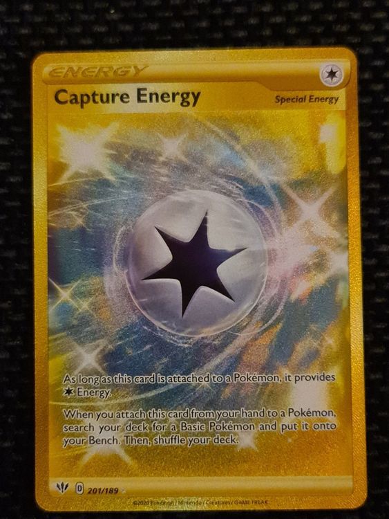 Pokemonkarte Capture Energy 201/189 (Gebraucht) in Thun für CHF 5 – mit ...