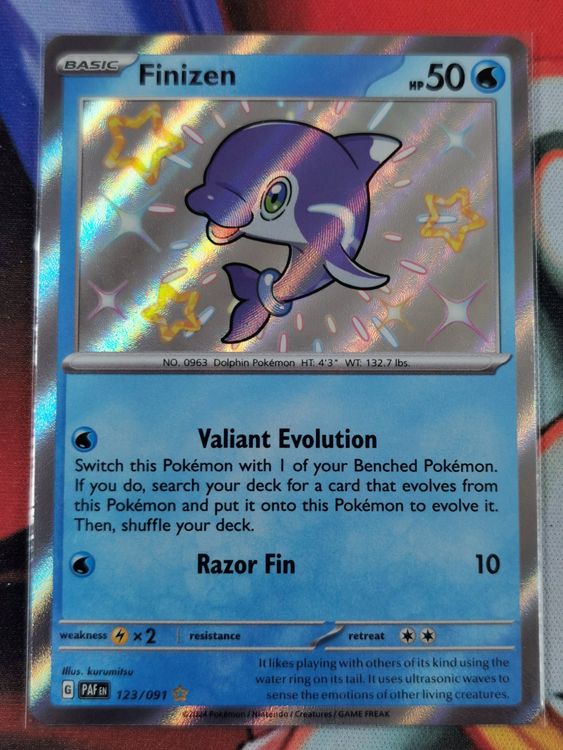Pokemon Finizen 123/091 Shiny Paldean Fates EN | Kaufen auf Ricardo