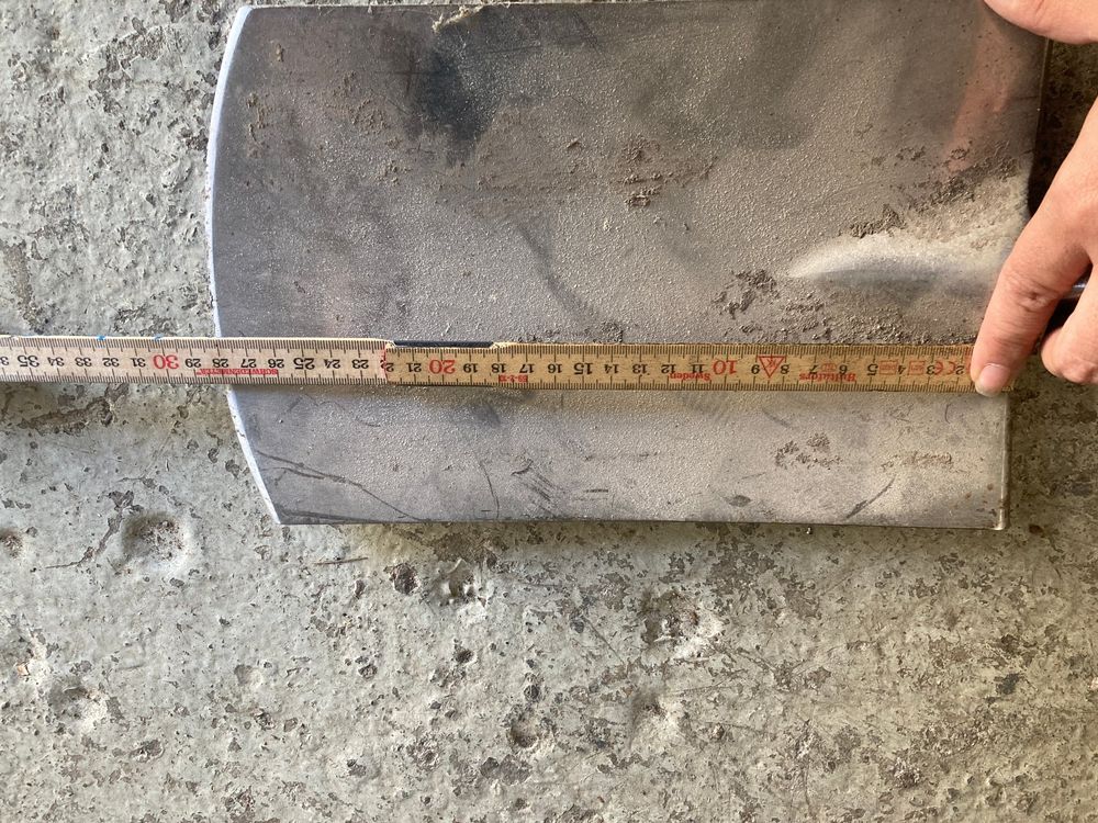Stechschaufel Blatt / Spaten INOX Wolf Profi Qualität (Gebraucht) in ...