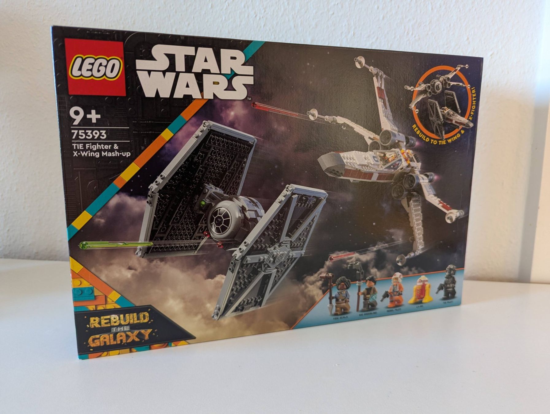 LEGO Star Wars 75393, TIE Fighter & X-Wing Mashup, Neu! (Neu und ...