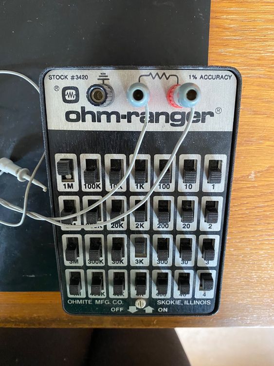 Ohmite Ohm Ranger 3420 Widerstandsmesser | Kaufen auf Ricardo