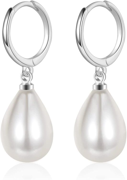 Ohrringe Silber 925 Creolen Swarovski Perlen (Neu (gemäss Beschreibung)) in Schaffhausen für CHF ...