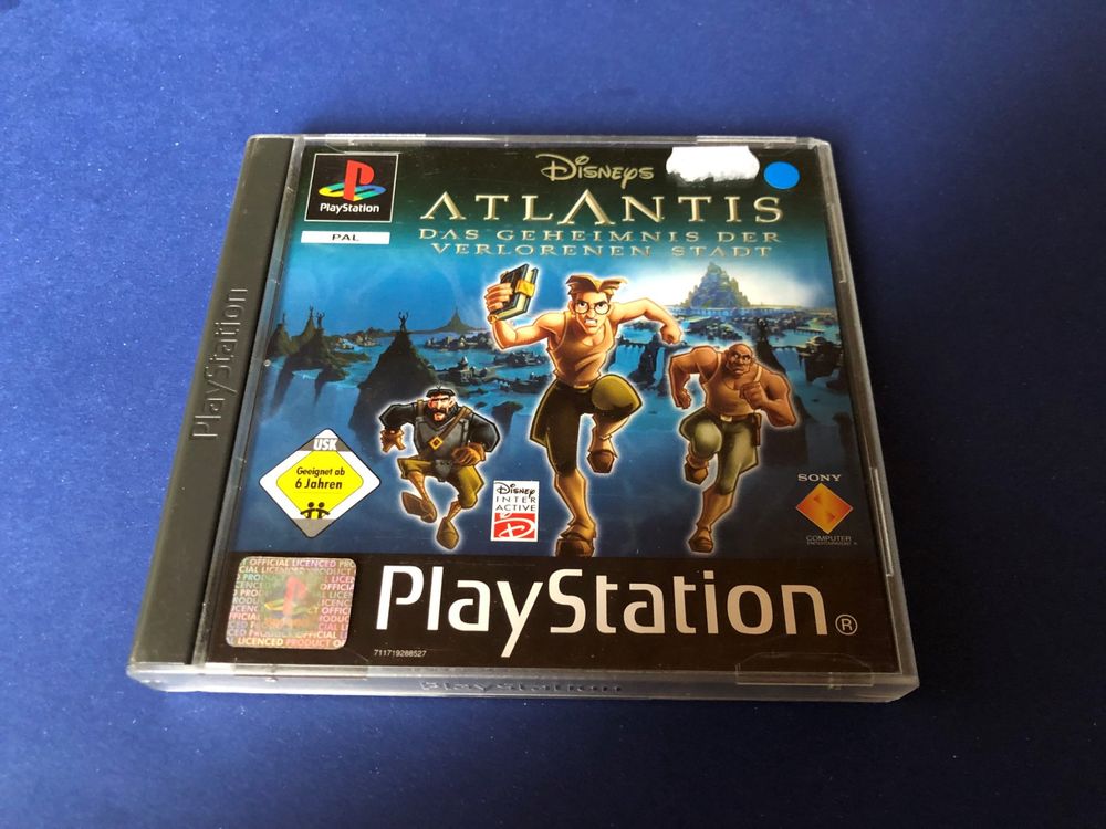 ATLANTIS DAS GEHEIMNIS DER VERLORENEN STADT SPIEL FÜR PS1 (Gebraucht ...