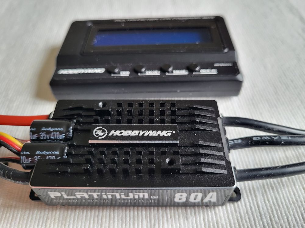 Hobbywing Platinum 80A + LED-Programmierbox (Gebraucht) in für CHF 69 ...