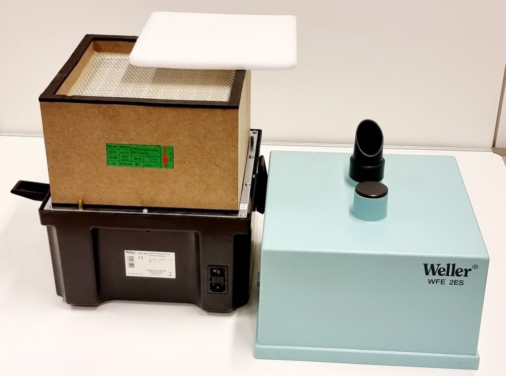 Weller Lötrauchabsaugung WFE 2ES, 2 Set (Gebraucht) in Wattwil für CHF 300 – nur Abholung auf ...