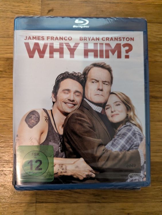 Originalverpackt: Why Him? (Blu-ray) James Franco/Cranston (Neu und originalverpackt) in JONA ...