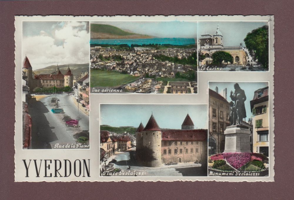 YVERDON - 5 images - 1958 | Kaufen auf Ricardo