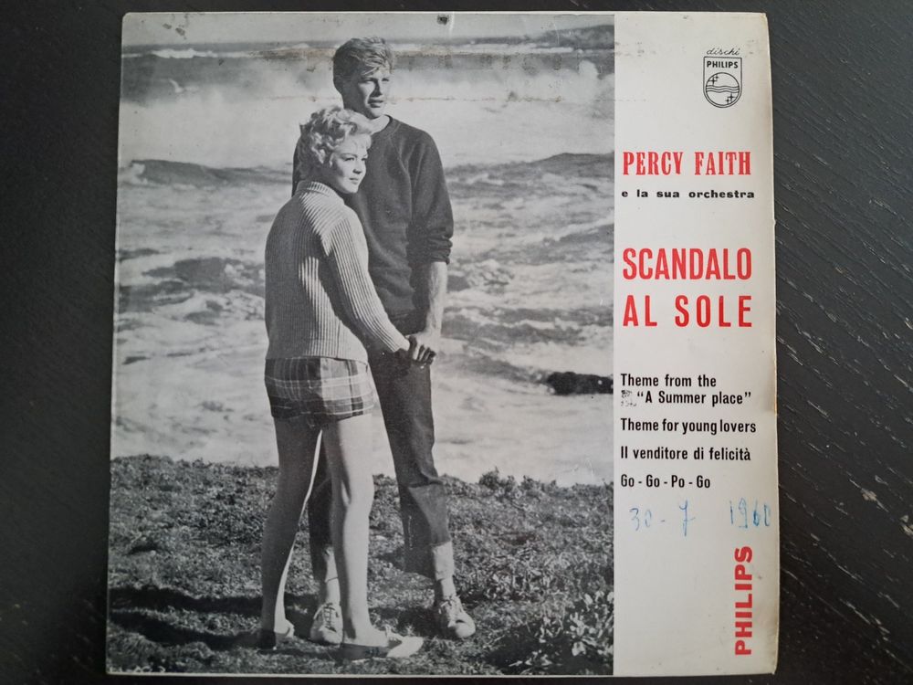 Percy Faith E La Sua Orchestra - Scandalo Al Sole (7", EP) (Gebraucht) in Genestrerio für CHF 1 ...