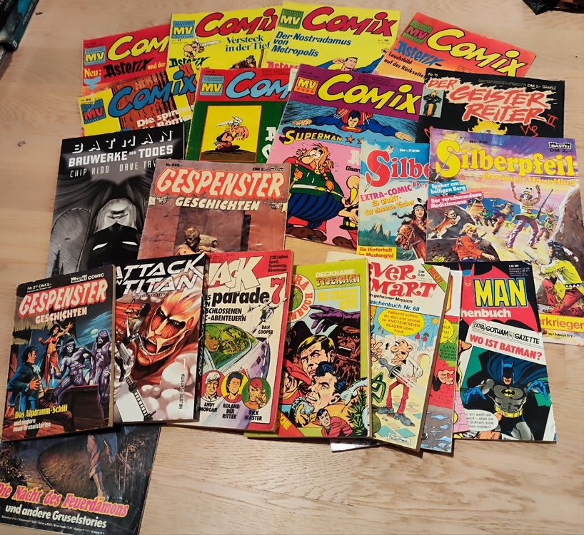 Super Comicpaket - 50 Comics ab 1 Fr!! (Gebraucht) in Klingnau für CHF 51 – mit Lieferung auf ...