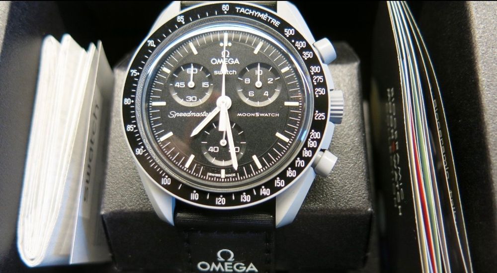 OMEGA X SWATCH MISSION TO THE MOON SO33M100 MOONSWATCH | Kaufen auf Ricardo