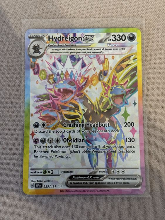 Pokémon Hydreigon ex - 223/191 Surging Sparks (SV08) | Kaufen auf Ricardo