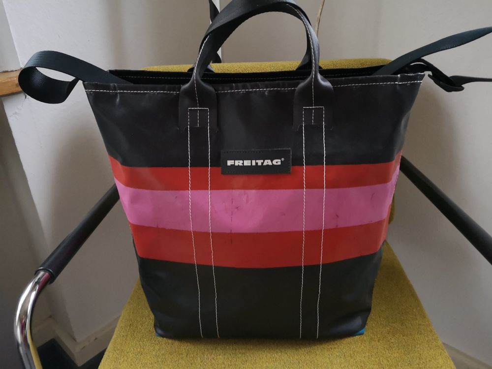 FREITAG TASCHE BOB F74, SCHWARZE PLANE | Kaufen auf Ricardo
