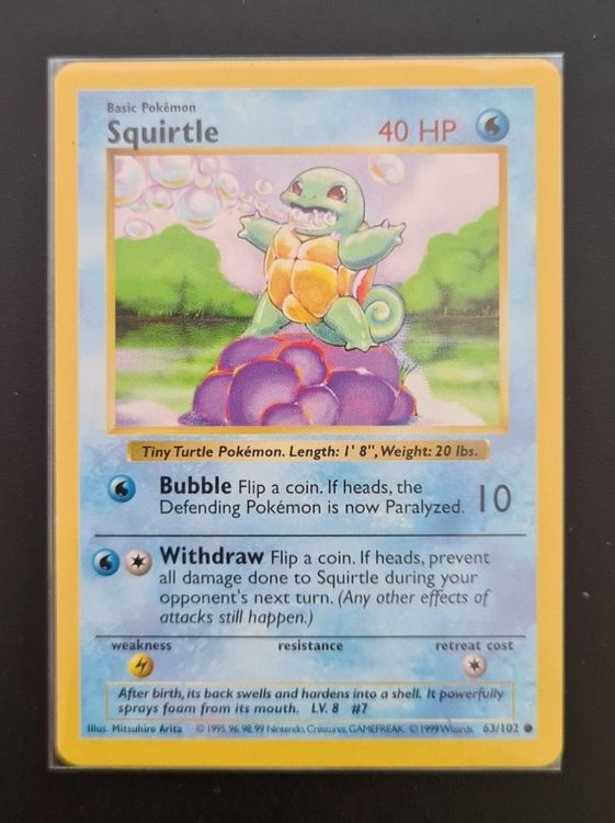 Squirtle Shadowless 63/102 Base Set EX+ (Gebraucht) in Wigoltingen für ...