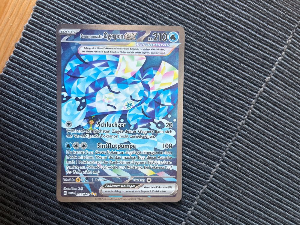 Pokemon Opergon EX Art Rare Twilight Masquerade (Neu (gemäss ...