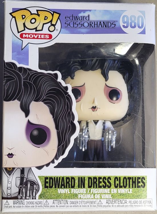 Funko Pop Edward Scissorhands Edward In Dress Clothes (Gebraucht) in ...