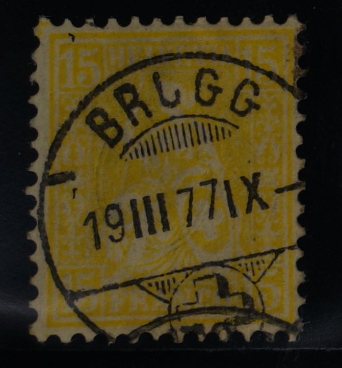 Zst. Nr. 39 - Vollstempel "Brugg AG" (Gebraucht) in Rombach für CHF 10 – mit Lieferung auf ...