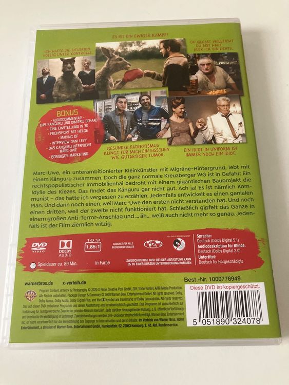 Die Känguru-Chroniken (DVD) von Dany Levy 2020 | Kaufen auf Ricardo