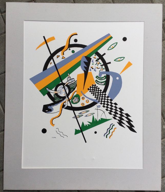 Wassily KANDINSKY (1866-1944) Grosse Serigraphie (Gebraucht) in Root für CHF 40 – mit Lieferung ...