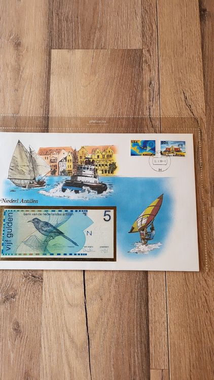 Banknotenbrief Niederl.Antillen (Neu (gemäss Beschreibung)) in Vilters für CHF 8.5 – mit ...