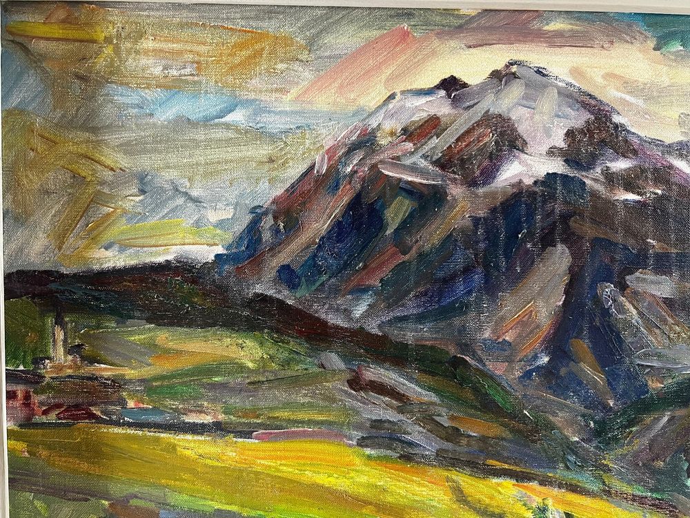 Erwin Schönmann (1906-1999) Grosser Gemälde (Gebraucht) in Neuhausen am Rheinfall für CHF 150 ...