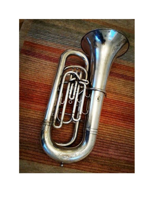 Bb-Tuba Besson inkl. neuwertigem Bag (Gebraucht) in Oberengstringen für ...